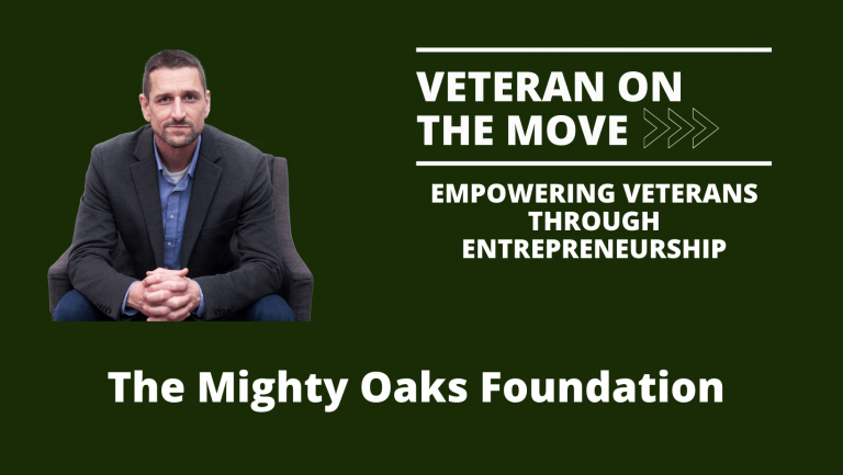 The Mighty Oaks Foundation - Veteran on the Move